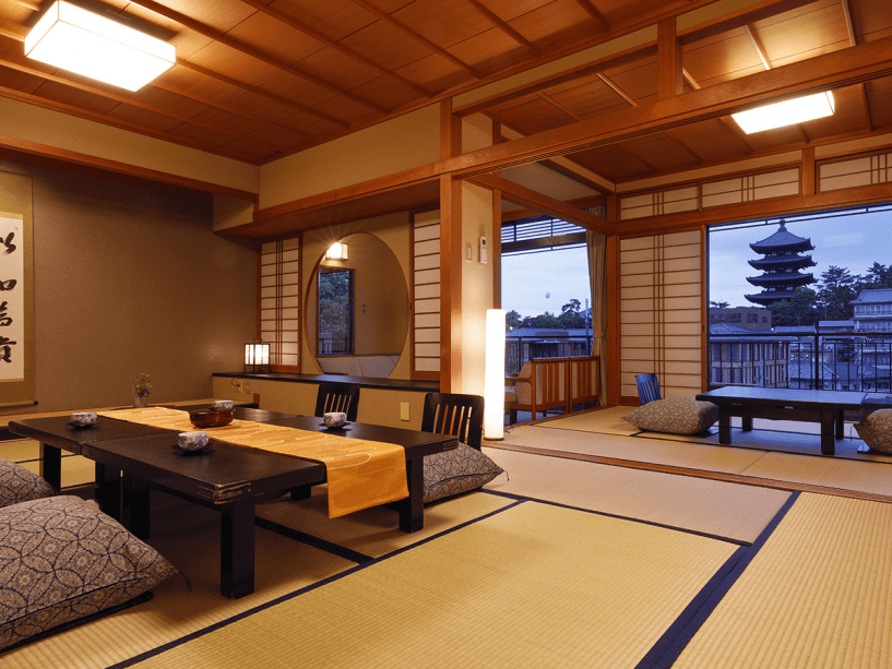 Asukasou at Deer Park | Japanese-style Room with 12 Tatami-Temple View ...