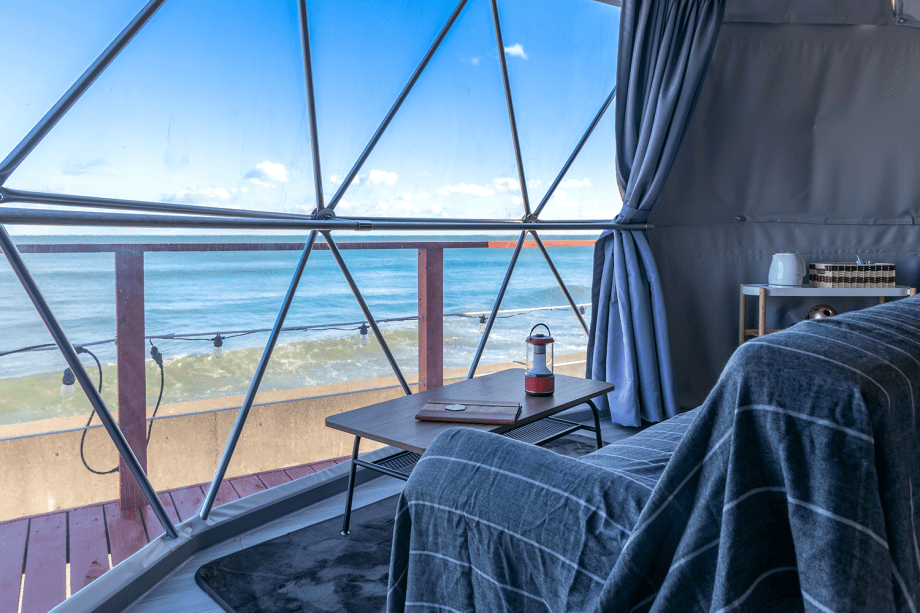 グランピングヴィレッジIBARAKI／GLAMP BEACH茨城 | プランの詳細 | 1日1組限定 ＜カラオケNight＞絶景をバックに楽しむ贅沢な歌い放題の夜をお楽しみ【グランピング ...