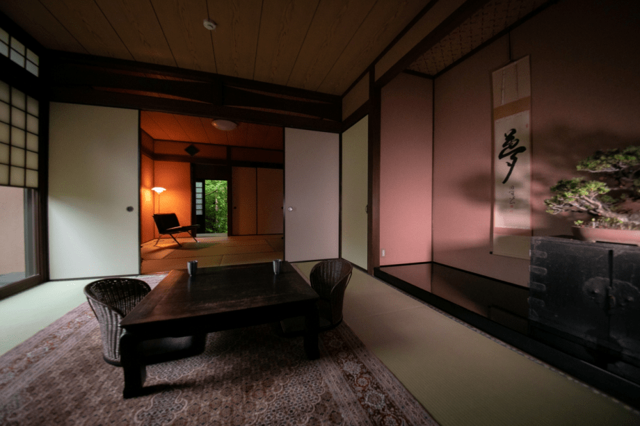 Yufuin Kaze no Mori | 8 Tatami 2 Room Japanese Room with Open Air and ...