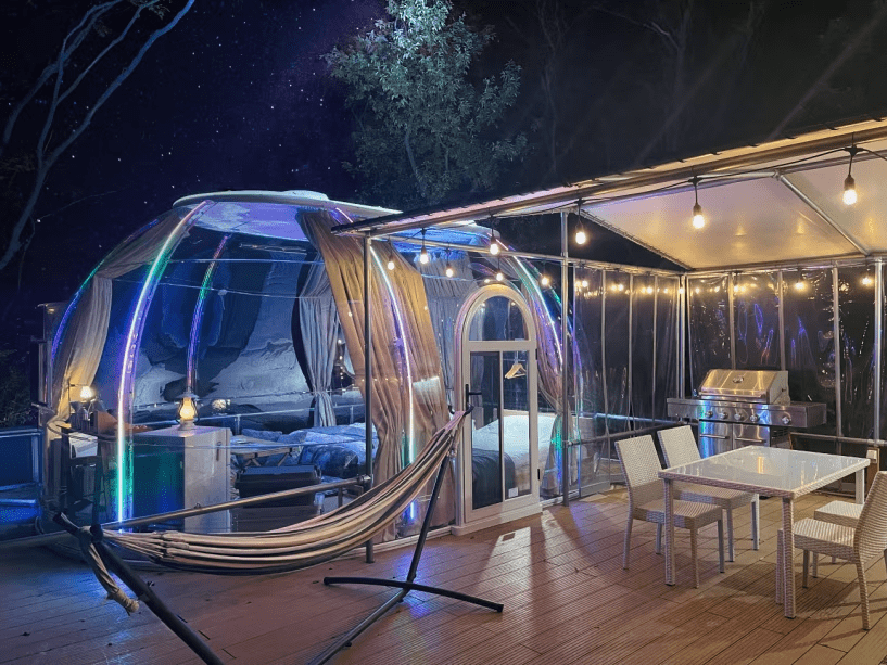 K`s Camp 伊豆高原グランピング | プランの詳細 | ★期間限定【記念日特典付き素泊まりプラン】森の星空グランピング！手ぶらでアウトドアを楽しみたい！食事は自分たちでプロデュース！