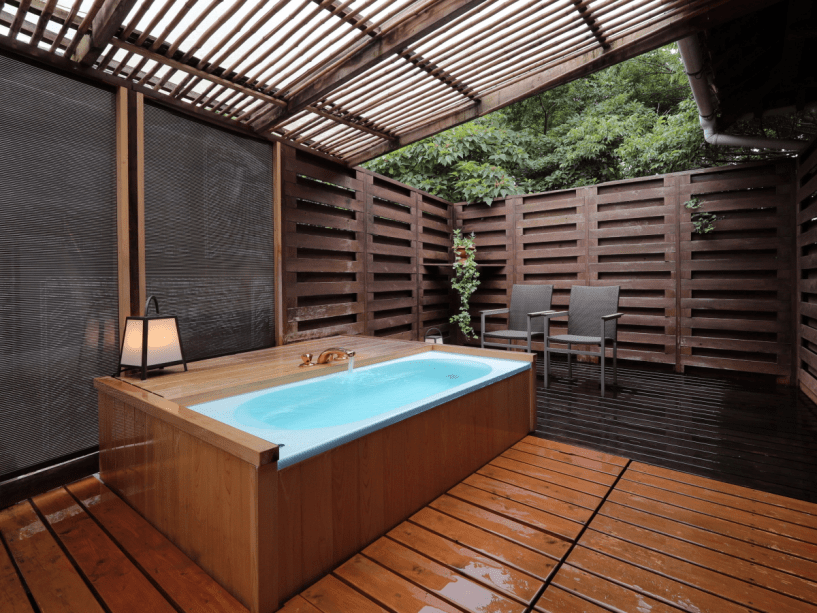Kakujoro | Japanese Style - Hagi with Open Air Bath | Select a plan